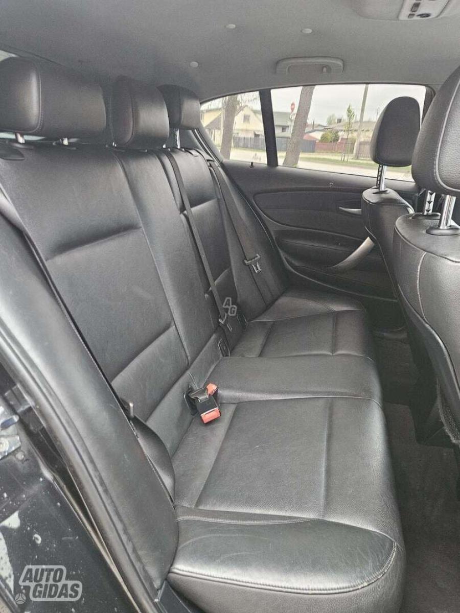 Melns BMW 118 2007 Šauļi, ar dzinēja tilpumu 2.00 L un nobraukumu 266 tūkst. km par 4750 €, foto 16 vietnē AUTOMOTO.COM.LV