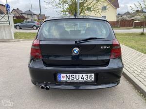 Черный БМВ 118 2007 в Тельшяй, объемом двигателя 1.80 л и пробегом 301 тыс. км за 3400 €, фото 6 на AUTOMOTO.COM.LV