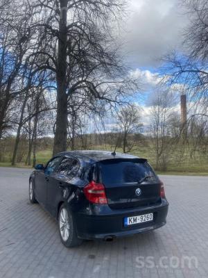 Melns BMW 118 2007 Kuldīga, ar dzinēja tilpumu 2.00 L un nobraukumu 293 tūkst. km par 2750 €, foto 3 vietnē AUTOMOTO.COM.LV