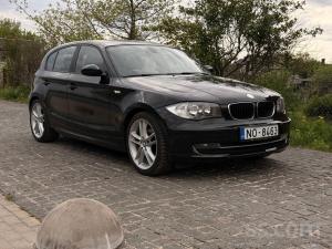 Black BMW 118 2007 in Riga, with an engine capacity of 2.00 L and mileage of 209 thousand km for 3700 €, photo  on AUTOMOTO.COM.LV