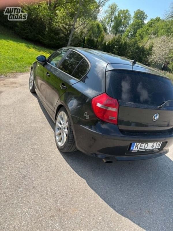 Melns BMW 118 2007 Viļņa, ar dzinēja tilpumu 2.00 L un nobraukumu 326 tūkst. km par 2500 €, foto 2 vietnē AUTOMOTO.COM.LV