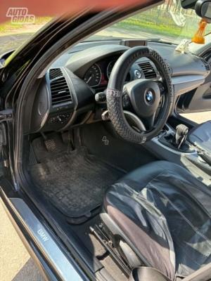 Black BMW 118 2007 in Vilnius, with an engine capacity of 2.00 L and mileage of 326 thousand km for 2500 €, photo 13 on AUTOMOTO.COM.LV