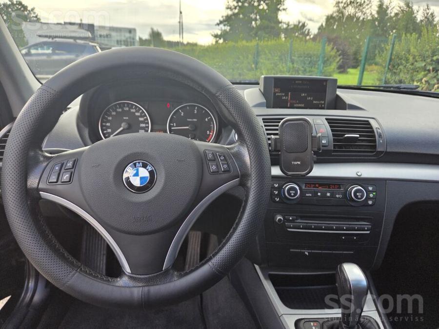 Melns BMW 118 2007 Ogre, ar dzinēja tilpumu 2.00 L un nobraukumu 354 tūkst. km par 3900 €, foto 8 vietnē AUTOMOTO.COM.LV