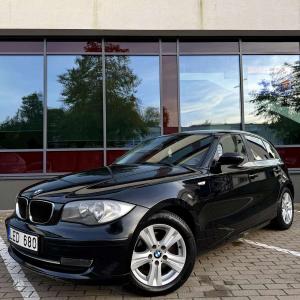 Black BMW 118 2007 in Kaisiadorys, with an engine capacity of 2.00 L and mileage of 318 thousand km for 2350 €, photo 4 on AUTOMOTO.COM.LV