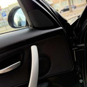 Black BMW 118 2007 in Kaisiadorys, with an engine capacity of 2.00 L and mileage of 318 thousand km for 2350 €, photo 29 on AUTOMOTO.COM.LV