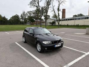 Black BMW 118 2007 in Ukmerge, with an engine capacity of 2.00 L and mileage of 332 thousand km for 2300 €, photo  on AUTOMOTO.COM.LV