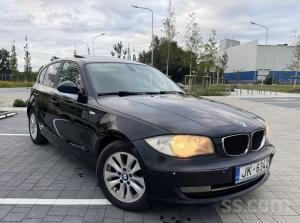 Black BMW 118 2007 in Riga, with an engine capacity of 2.00 L and mileage of 350 thousand km for 2990 €, photo  on AUTOMOTO.COM.LV