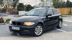 Black BMW 118 2007 in Riga, with an engine capacity of 2.00 L and mileage of 350 thousand km for 2990 €, photo 4 on AUTOMOTO.COM.LV