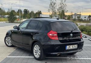 Black BMW 118 2007 in Riga, with an engine capacity of 2.00 L and mileage of 350 thousand km for 2990 €, photo 5 on AUTOMOTO.COM.LV