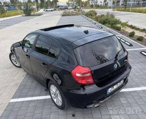 Black BMW 118 2007 in Riga, with an engine capacity of 2.00 L and mileage of 350 thousand km for 2990 €, photo 6 on AUTOMOTO.COM.LV