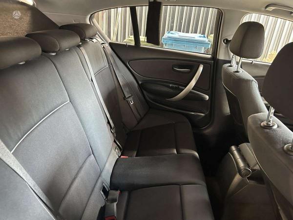 Melns BMW 118 2007 Kauņa, ar dzinēja tilpumu 2.00 L un nobraukumu 311 tūkst. km par 3200 €, foto 6 vietnē AUTOMOTO.COM.LV