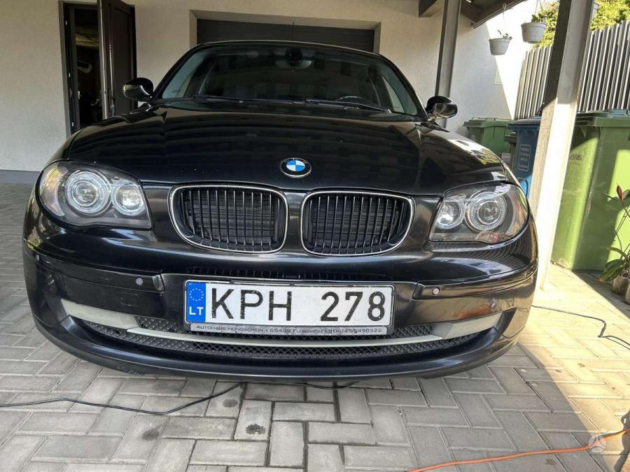 Melns BMW 118 2007 Kauņa, ar dzinēja tilpumu 2.00 L un nobraukumu 311 tūkst. km par 3200 €, foto 13 vietnē AUTOMOTO.COM.LV