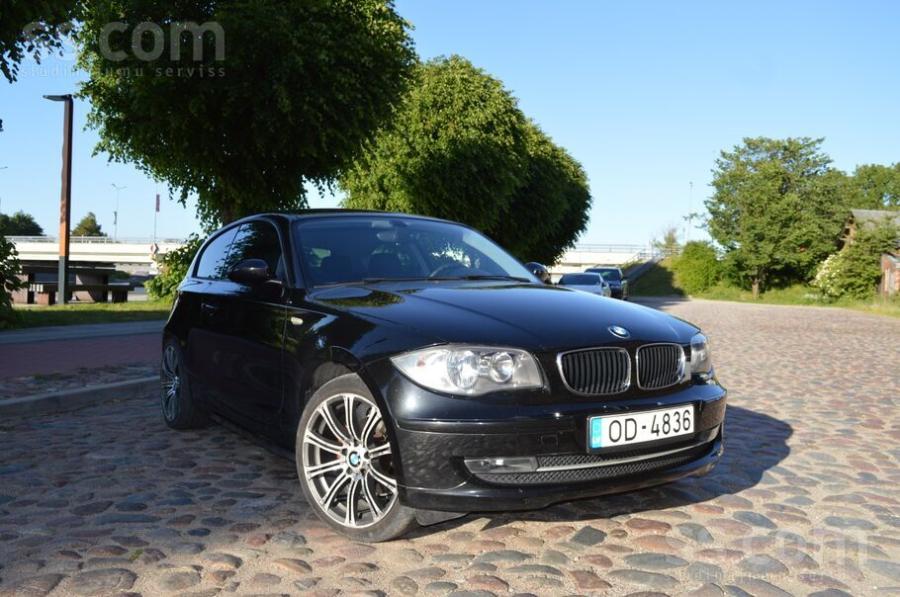 Melns BMW 118 2008 Liepāja, ar dzinēja tilpumu 2.00 L un nobraukumu 295 tūkst. km par 3500 €, foto 1 vietnē AUTOMOTO.COM.LV