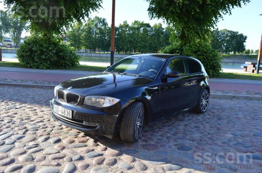 Melns BMW 118 2008 Liepāja, ar dzinēja tilpumu 2.00 L un nobraukumu 295 tūkst. km par 3500 €, foto 2 vietnē AUTOMOTO.COM.LV