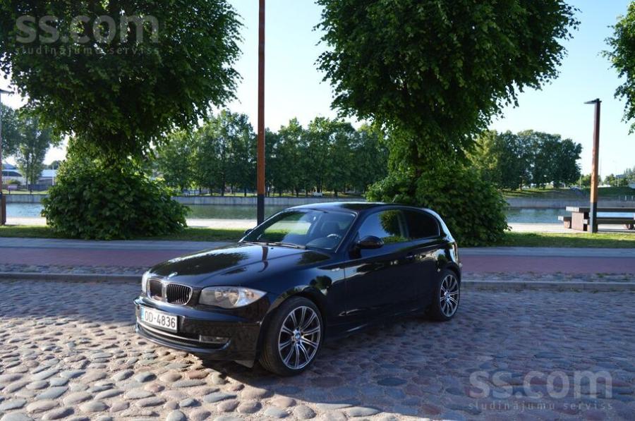 Melns BMW 118 2008 Liepāja, ar dzinēja tilpumu 2.00 L un nobraukumu 295 tūkst. km par 3500 €, foto 9 vietnē AUTOMOTO.COM.LV
