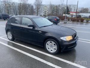 Black BMW 118 2008 in Riga, with an engine capacity of 2.00 L and mileage of 302 thousand km for 4600 €, photo 8 on AUTOMOTO.COM.LV