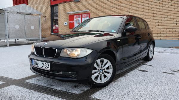 Melns BMW 118 2008 Rīga, ar dzinēja tilpumu 2.00 L un nobraukumu 0 tūkst. km par 3490 €, foto 1 vietnē AUTOMOTO.COM.LV