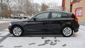 Black BMW 118 2008 in Riga, with an engine capacity of 2.00 L and mileage of 0 thousand km for 3490 €, photo 7 on AUTOMOTO.COM.LV