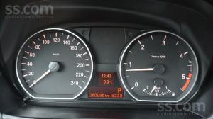 Black BMW 118 2008 in Riga, with an engine capacity of 2.00 L and mileage of 0 thousand km for 3490 €, photo 20 on AUTOMOTO.COM.LV