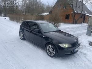 Melns BMW 118 2008 Limbaži, ar dzinēja tilpumu 2.00 L un nobraukumu 240 tūkst. km par 2650 €, foto  vietnē AUTOMOTO.COM.LV