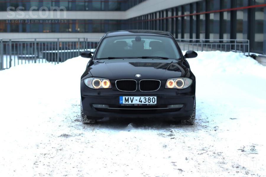 Melns BMW 118 2008 Rīga, ar dzinēja tilpumu 2.00 L un nobraukumu 298 tūkst. km par 3980 €, foto 2 vietnē AUTOMOTO.COM.LV