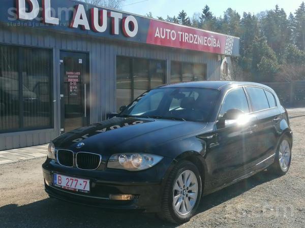 Melns BMW 118 2008 Valmiera, ar dzinēja tilpumu 2.00 L un nobraukumu 270 tūkst. km par 3450 €, foto 1 vietnē AUTOMOTO.COM.LV