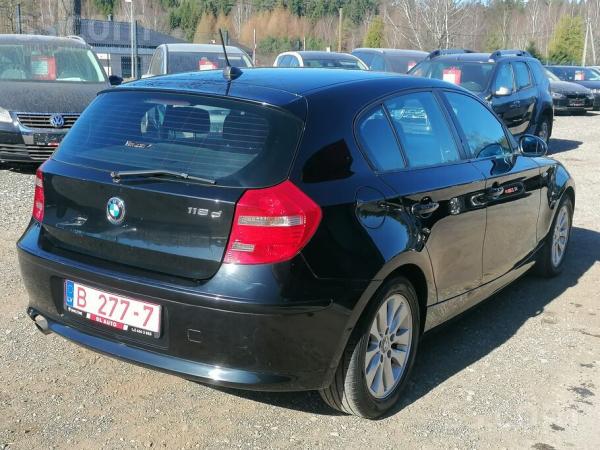 Melns BMW 118 2008 Valmiera, ar dzinēja tilpumu 2.00 L un nobraukumu 270 tūkst. km par 3450 €, foto 2 vietnē AUTOMOTO.COM.LV