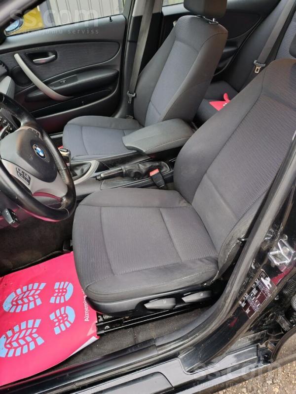 Melns BMW 118 2008 Valmiera, ar dzinēja tilpumu 2.00 L un nobraukumu 270 tūkst. km par 3450 €, foto 10 vietnē AUTOMOTO.COM.LV