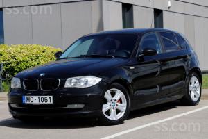Черный БМВ 118 2008 в Тукумс, объемом двигателя 2.00 л и пробегом 312 тыс. км за 3990 €, фото 4 на AUTOMOTO.COM.LV