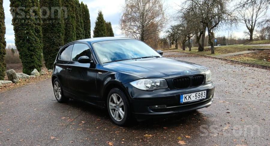 Melns BMW 118 2008 Daugavpils, ar dzinēja tilpumu 2.00 L un nobraukumu 345 tūkst. km par 3500 €, foto 1 vietnē AUTOMOTO.COM.LV