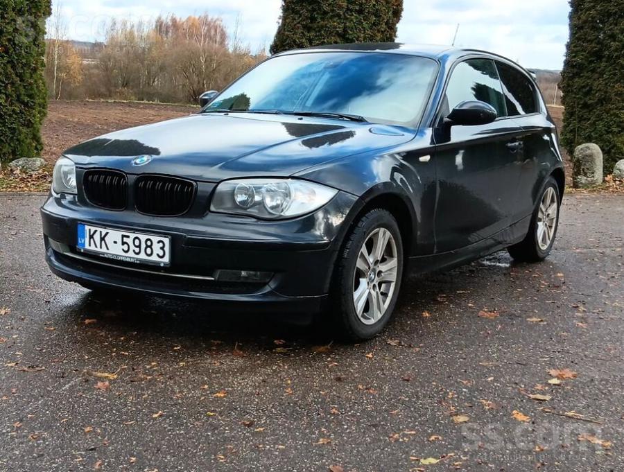 Melns BMW 118 2008 Daugavpils, ar dzinēja tilpumu 2.00 L un nobraukumu 345 tūkst. km par 3500 €, foto 3 vietnē AUTOMOTO.COM.LV