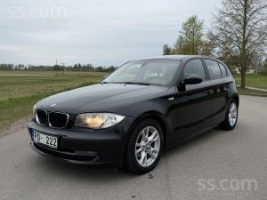 Черный БМВ 118 2008 в Тукумс, объемом двигателя 2.00 л и пробегом 252 тыс. км за 2400 €, фото  на AUTOMOTO.COM.LV