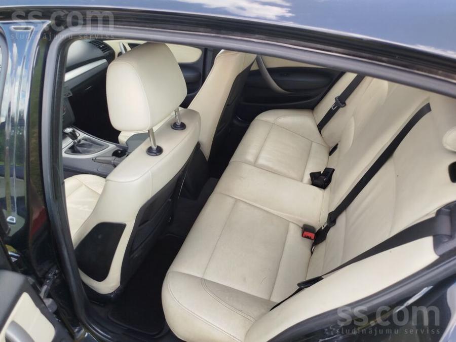 Melns BMW 118 2008 Rīga, ar dzinēja tilpumu 2.00 L un nobraukumu 346 tūkst. km par 2500 €, foto 3 vietnē AUTOMOTO.COM.LV