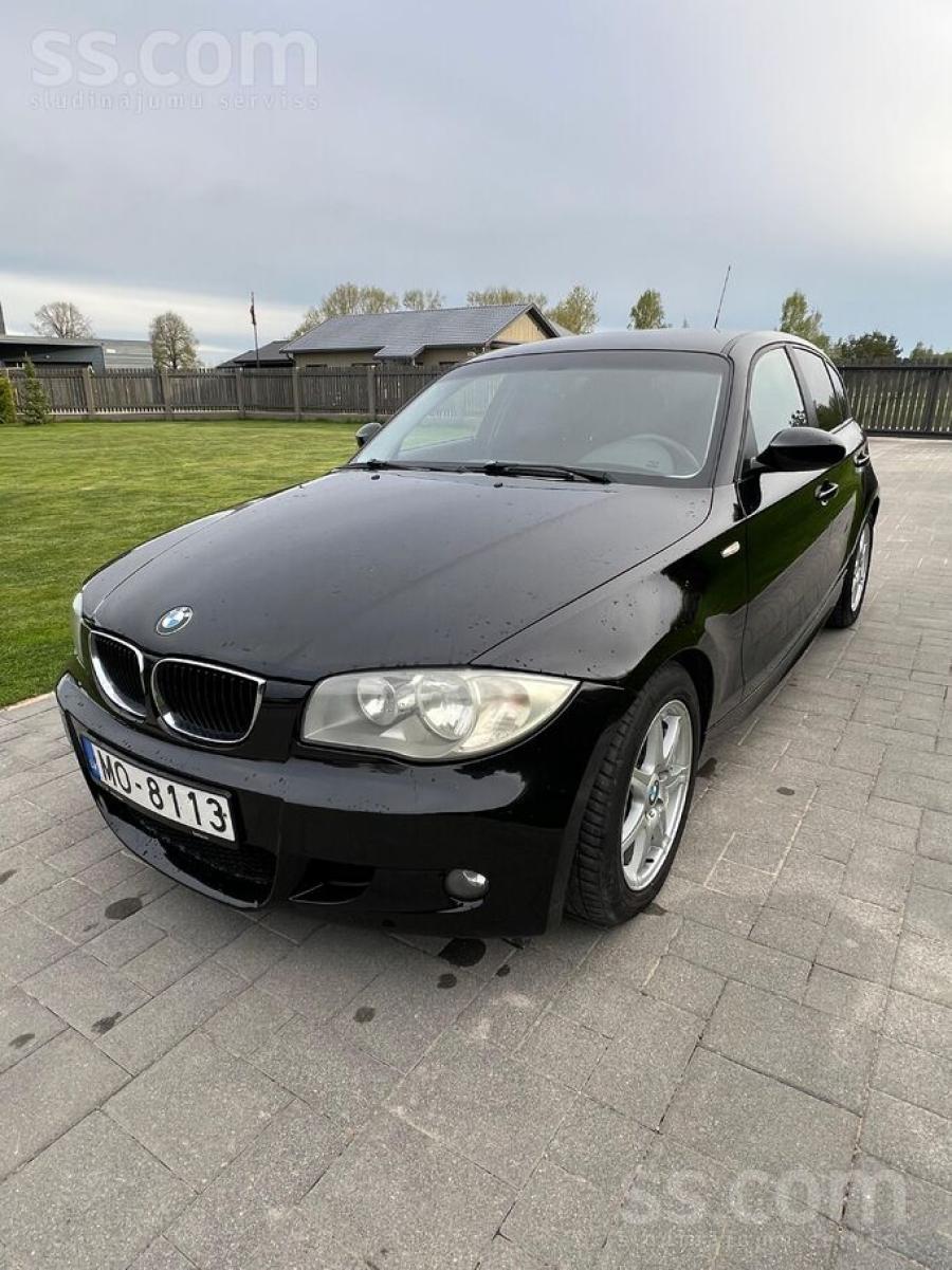 Melns BMW 118 2008 Rīga, ar dzinēja tilpumu 2.00 L un nobraukumu 318 tūkst. km par 4100 €, foto 4 vietnē AUTOMOTO.COM.LV