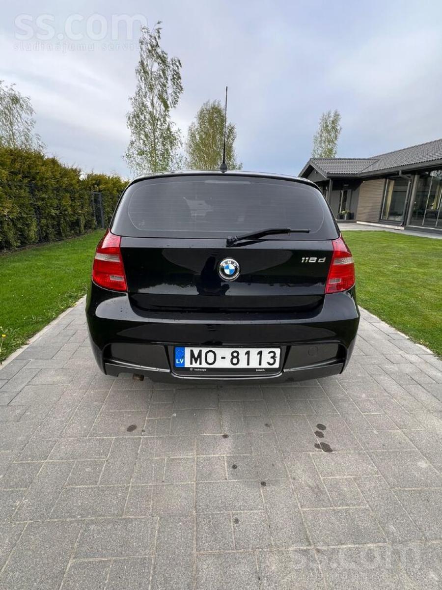Melns BMW 118 2008 Rīga, ar dzinēja tilpumu 2.00 L un nobraukumu 318 tūkst. km par 4100 €, foto 6 vietnē AUTOMOTO.COM.LV