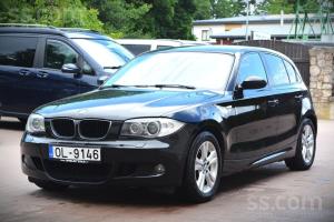 Melns BMW 118 2008 Rīga, ar dzinēja tilpumu 2.00 L un nobraukumu 195 tūkst. km par 3490 €, foto  vietnē AUTOMOTO.COM.LV