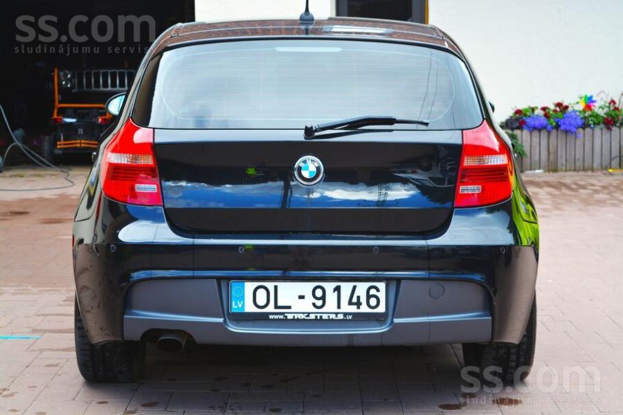 Melns BMW 118 2008 Rīga, ar dzinēja tilpumu 2.00 L un nobraukumu 195 tūkst. km par 3490 €, foto 5 vietnē AUTOMOTO.COM.LV