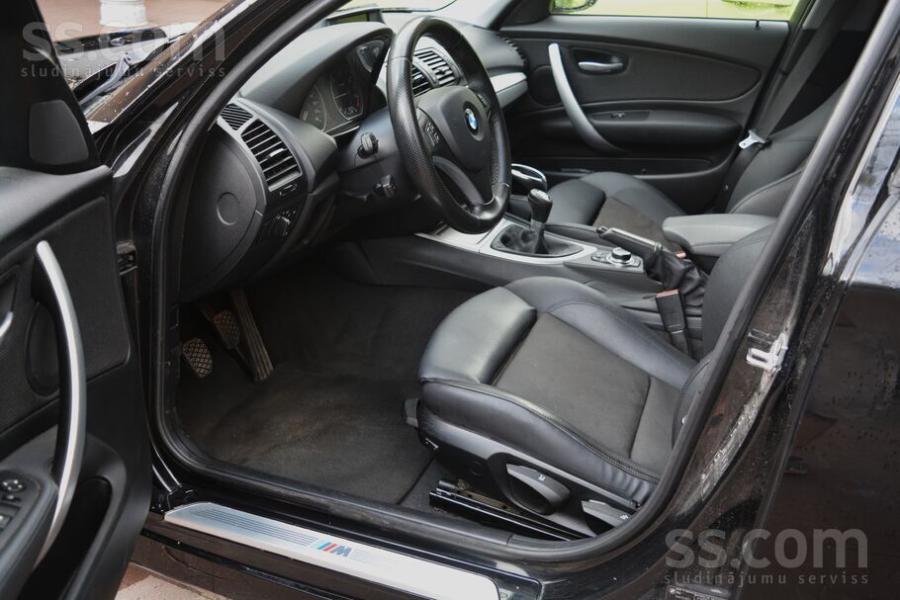 Melns BMW 118 2008 Rīga, ar dzinēja tilpumu 2.00 L un nobraukumu 195 tūkst. km par 3490 €, foto 9 vietnē AUTOMOTO.COM.LV