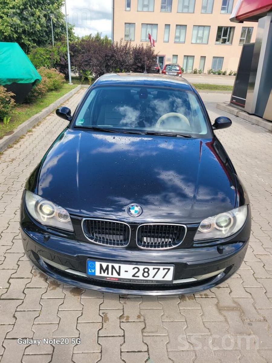 Melns BMW 118 2008 Jelgava, ar dzinēja tilpumu 2.00 L un nobraukumu 298 tūkst. km par 4000 €, foto 3 vietnē AUTOMOTO.COM.LV