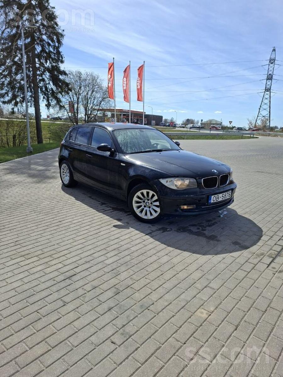 Melns BMW 118 2008 Talsi, ar dzinēja tilpumu 2.00 L un nobraukumu 442 tūkst. km par 1700 €, foto 3 vietnē AUTOMOTO.COM.LV
