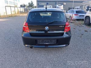 Black BMW 118 2008 in Jekabpils, with an engine capacity of 2.00 L and mileage of 283 thousand km for 2200 €, photo 6 on AUTOMOTO.COM.LV