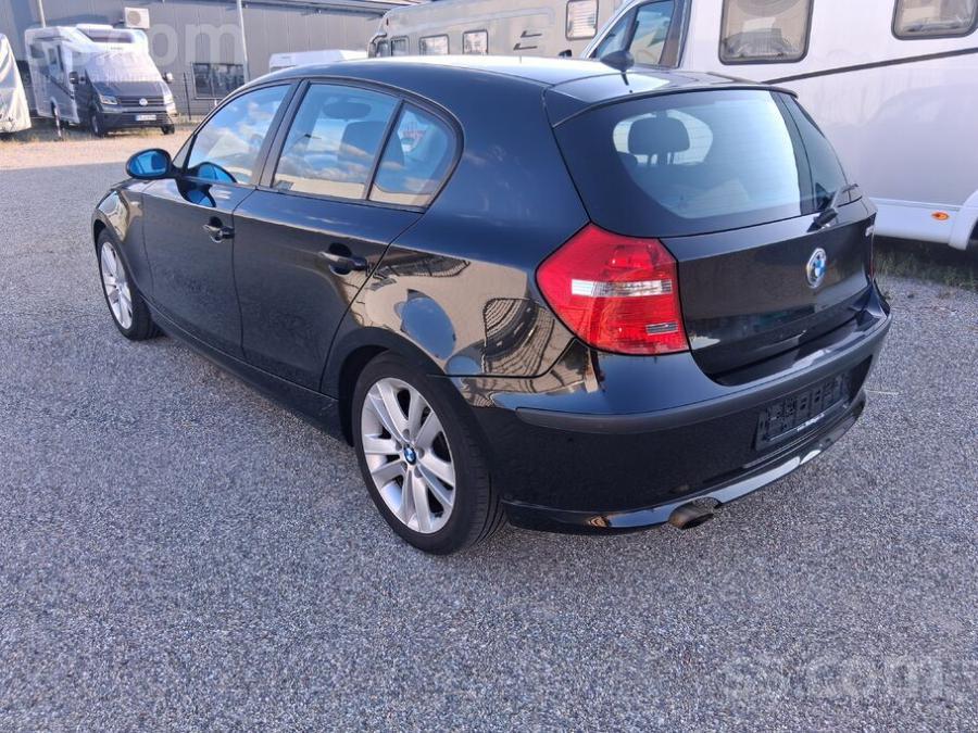 Black BMW 118 2008 in Jekabpils, with an engine capacity of 2.00 L and mileage of 283 thousand km for 2200 €, photo 7 on AUTOMOTO.COM.LV