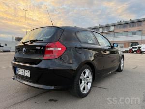 Melns BMW 118 2008 Rīga, ar dzinēja tilpumu 2.00 L un nobraukumu 342 tūkst. km par 2750 €, foto 3 vietnē AUTOMOTO.COM.LV