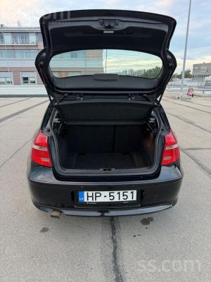 Melns BMW 118 2008 Rīga, ar dzinēja tilpumu 2.00 L un nobraukumu 342 tūkst. km par 2750 €, foto 14 vietnē AUTOMOTO.COM.LV