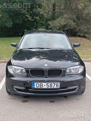 Black BMW 118 2008 in Riga, with an engine capacity of 2.00 L and mileage of 453 thousand km for 2500 €, photo  on AUTOMOTO.COM.LV