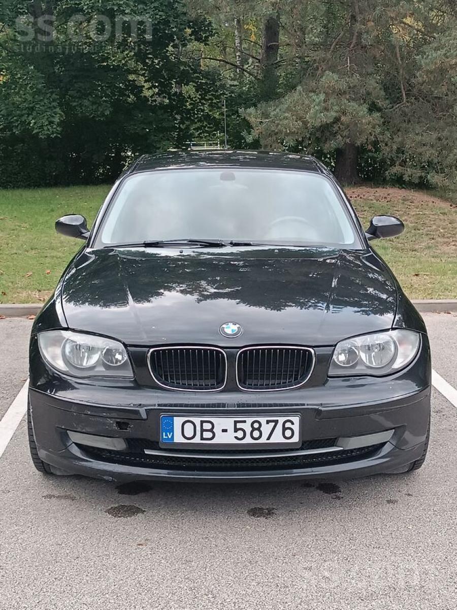 Melns BMW 118 2008 Rīga, ar dzinēja tilpumu 2.00 L un nobraukumu 453 tūkst. km par 2500 €, foto 1 vietnē AUTOMOTO.COM.LV