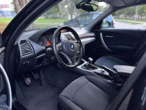 Black BMW 118 2008 in Vilnius, with an engine capacity of 2.00 L and mileage of 254 thousand km for 3250 €, photo 6 on AUTOMOTO.COM.LV