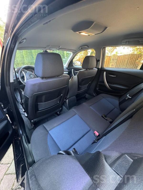 Melns BMW 118 2008 Talsi, ar dzinēja tilpumu 2.00 L un nobraukumu 209 tūkst. km par 4400 €, foto 5 vietnē AUTOMOTO.COM.LV