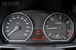 Black BMW 118 2009 in Tukums, with an engine capacity of 2.00 L and mileage of 266 thousand km for 6290 €, photo 18 on AUTOMOTO.COM.LV
