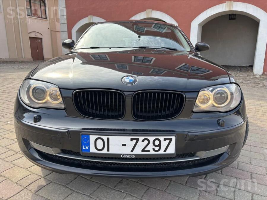 Черный БМВ 118 2009 в Бауска, объемом двигателя 2.00 л и пробегом 0 тыс. км за 5290 €, фото 9 на AUTOMOTO.COM.LV
